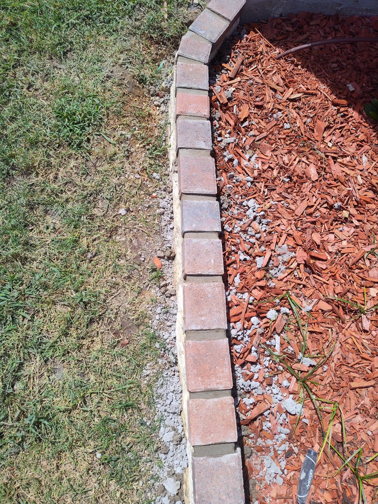 Custom Stone & Brick Border Installation Services